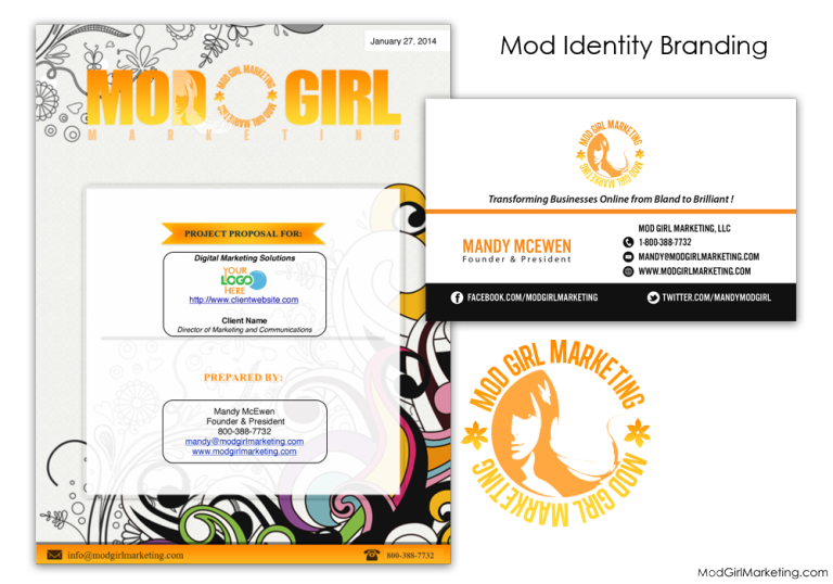 Branding Packages for Businesses | Mod Girl Marketing