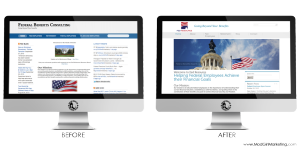 Web Design Before and After Makeovers | Mod Girl Marketing