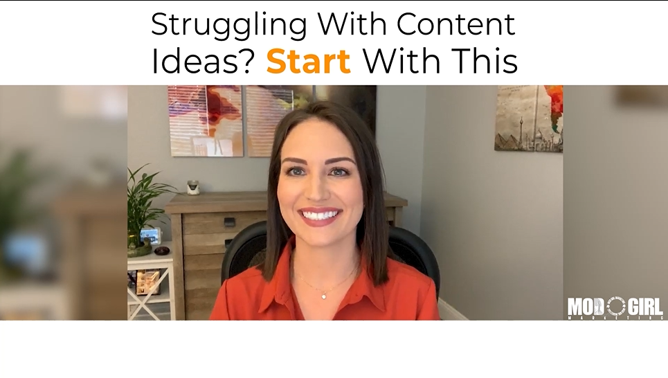 The #1 Tip For Developing A LinkedIn Content Strategy | Mod Girl Marketing