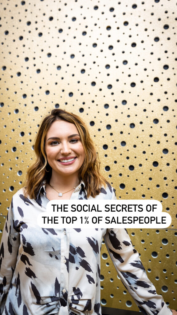 The Social Secrets Of The Top 1% of Salespeople | Mod Girl Marketing