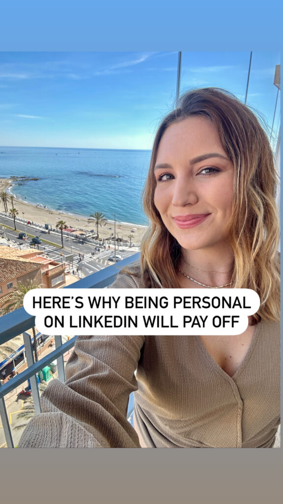 Here’s Why Being Personal On LinkedIn Will Pay Off | Mod Girl Marketing