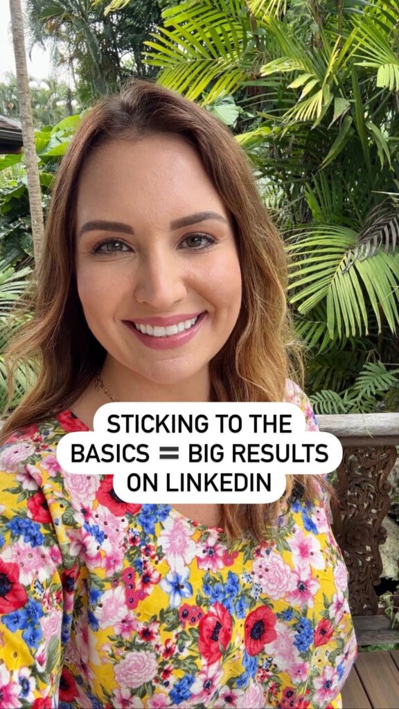 Why Sticking To The Basics On LinkedIn Pays Off | Mod Girl Marketing