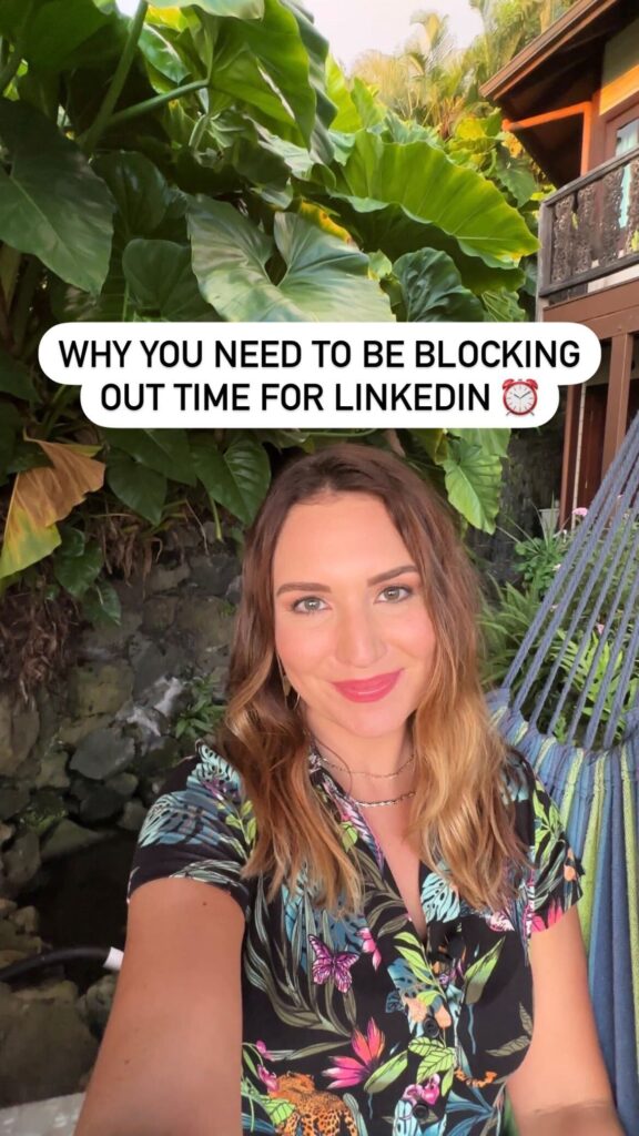 Why You Need To Be Blocking Out Time For LinkedIn | Mod Girl Marketing
